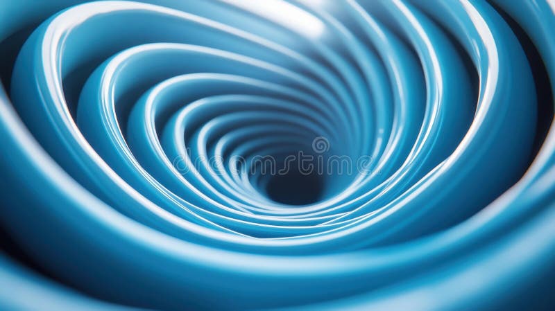 Discover a Smooth Light Blue Spiral Wire Pattern, Ideal for ...