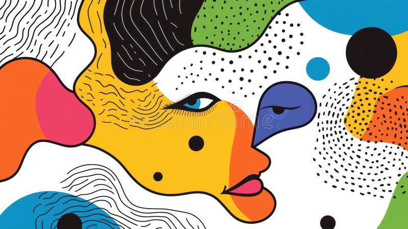 Discover Stunning Abstract Art Featuring Surreal Faces with Modern ...