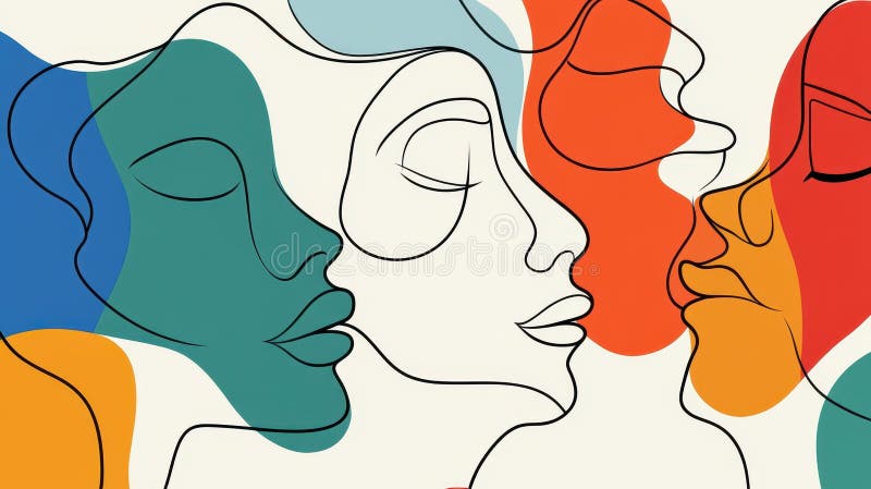 Discover Stunning Abstract Art Featuring Surreal Faces with Modern ...