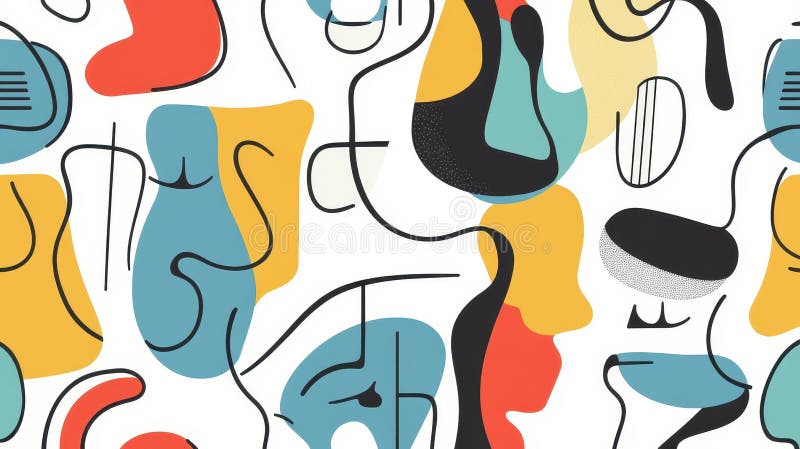 Discover Stunning Abstract Art Featuring Surreal Faces with Modern ...