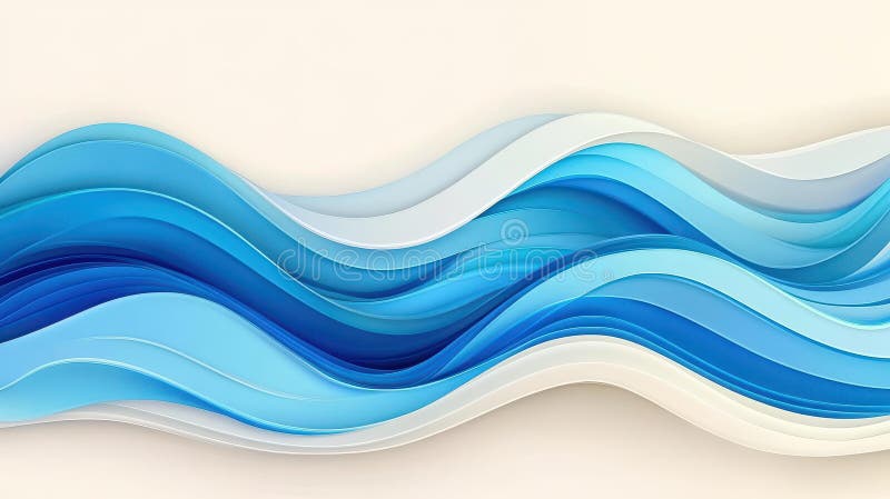 Discover a Stunning Abstract Background Featuring Fluid Blue Waves and ...