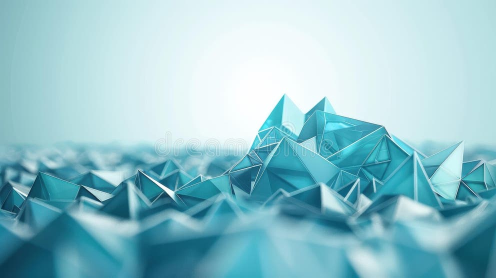 Discover a Stunning Blue Abstract Background Featuring Futuristic ...