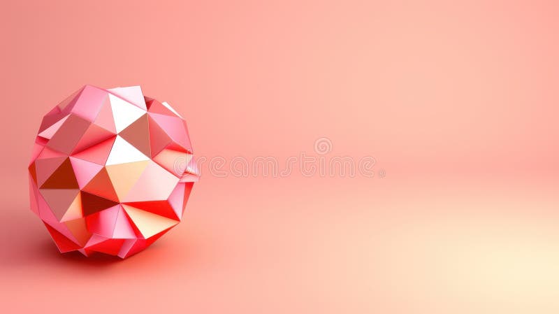 Discover a Stunning Low Polygon Mesh Sphere, Perfect for a Hightech ...