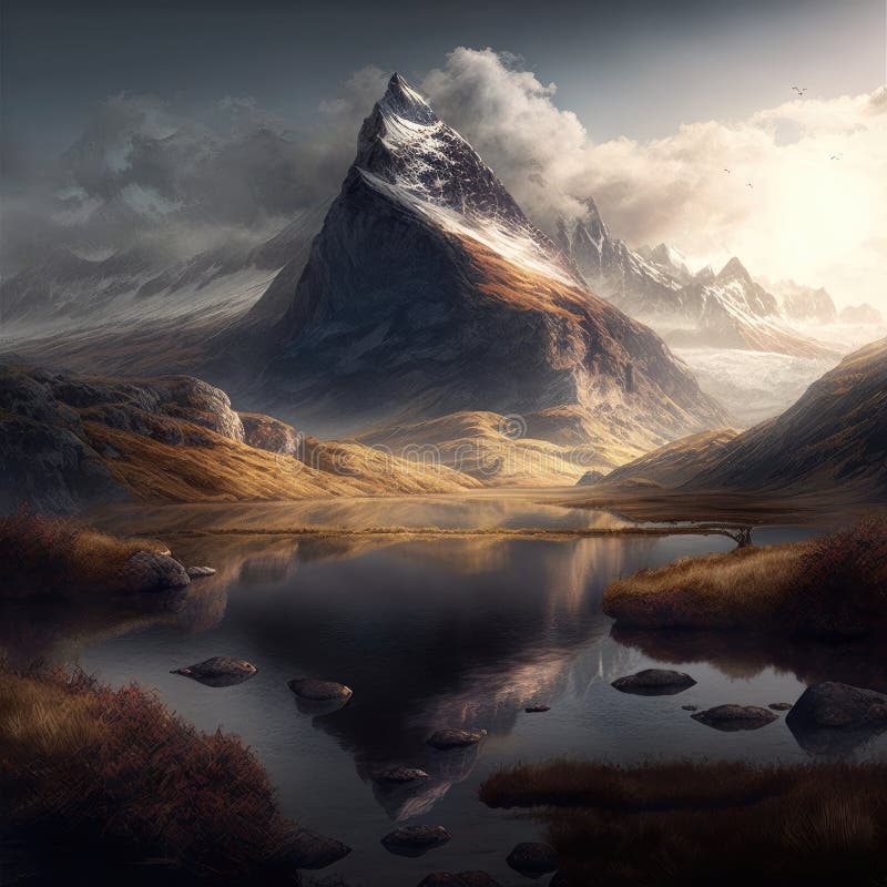Explore Amazing Landscapes with Our High-quality AI-generated Abstract ...