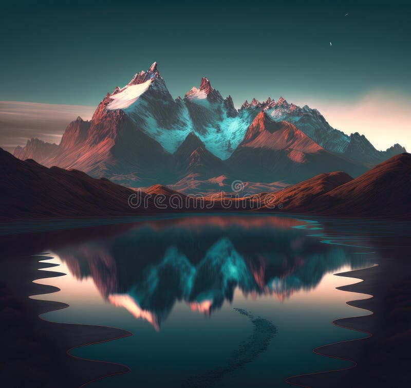 Explore Amazing Landscapes with Our High-quality AI-generated Abstract ...