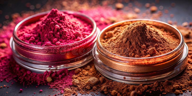 Comparing Makeup Powder Textures a CloseUp Look at Blush and Eyeshadow ...