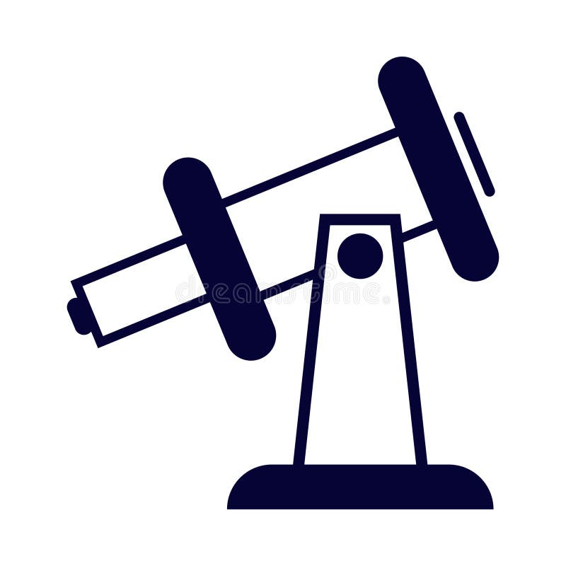 Discover, Telescope, Moon, Sky, View, Telescope Icon Stock Vector ...