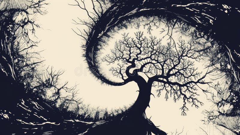 Discover the Unique Spiral Tree, Its Branches Weaving Complex Designs ...
