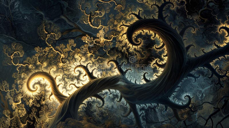 Discover the Unique Spiral Tree, Its Branches Weaving Complex Designs ...