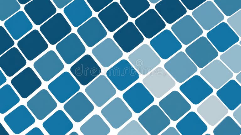 Discover a Unique Square Grid Pattern Art in Blue, Perfect for ...