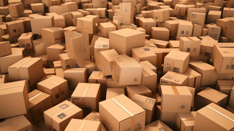 "Efficient Packaging Solutions for Safe Deliveries" AI-Generated Stock ...