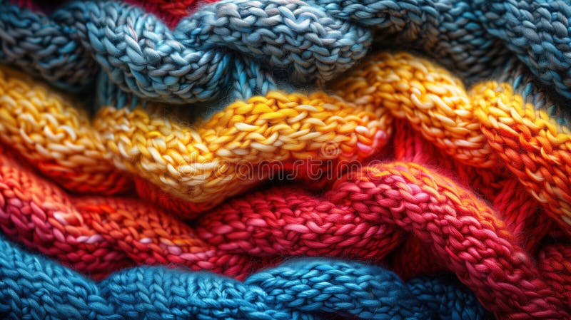 Discover Vibrant Knitted Textiles that Display a Stunning Array of ...