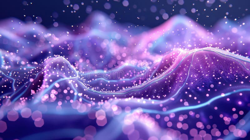 Discover a Vibrant and Surreal Purple Metaverse Backdrop, Perfect for ...