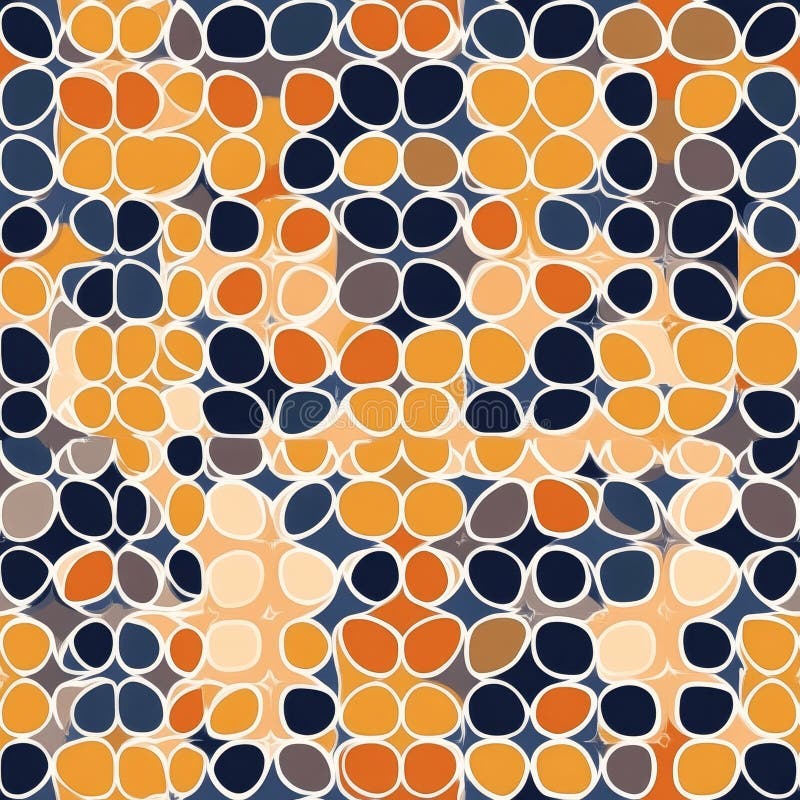 Discover a Visually Striking Arabic Tile Pattern with Circular and Star ...