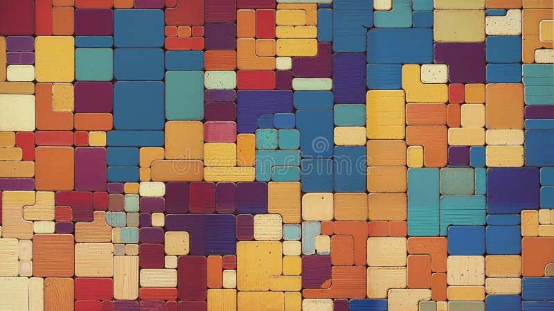 Vibrant Retro Pixel Patterns Large Colorful Designs for Your Creative ...