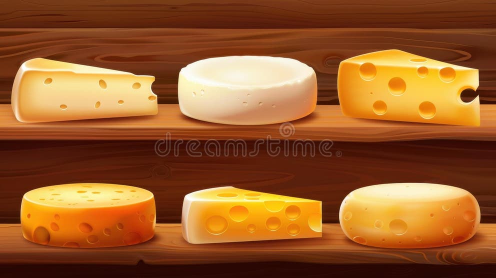 Discover a Wide Array of Cheese Varieties Displayed on Shelves ...