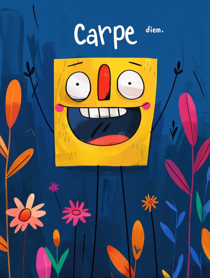 Discover Yourself: Modern Abstract Character Exploration Stock ...