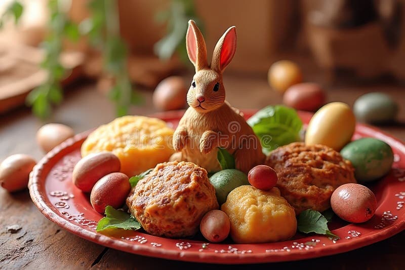 Discovering East S Unique Easter Customs Stock Illustration ...