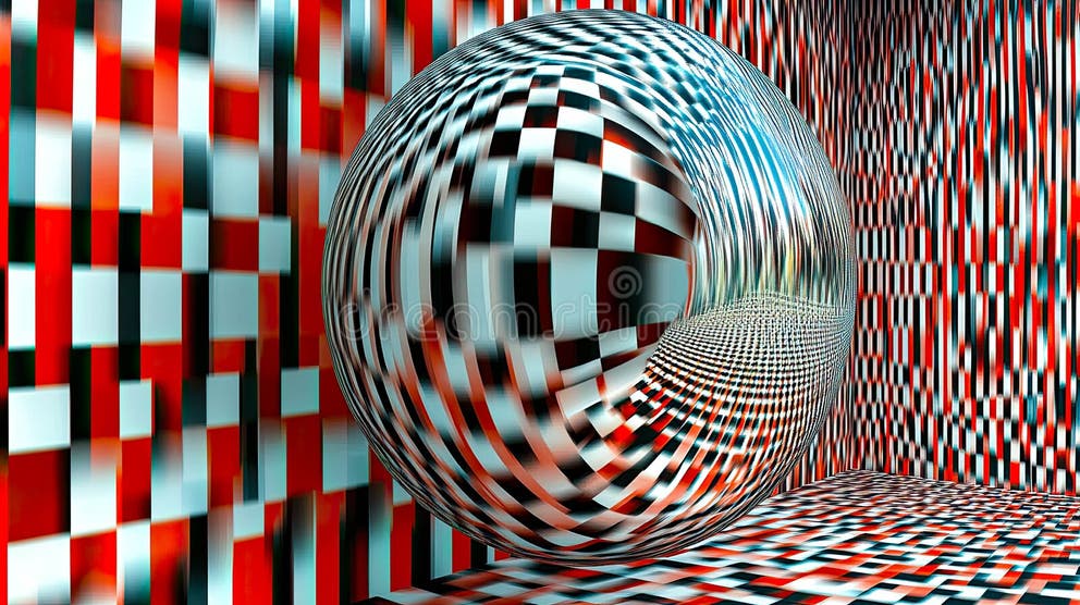 Discovering Fascinating Optical Illusions for Science Fair Projects in a Vibrant Setting Stock ...