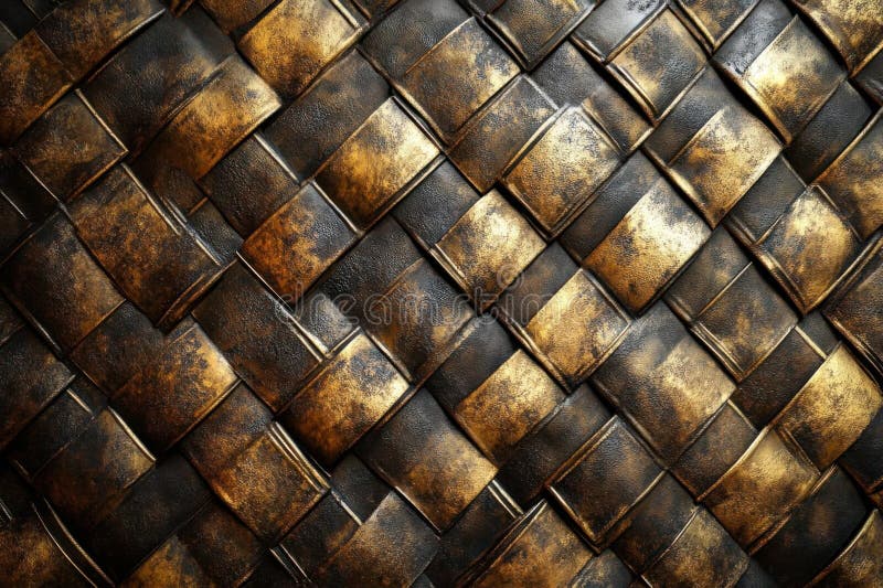 Discovering Gold and Black Woven, a Textured Marvel for Visual Arts ...