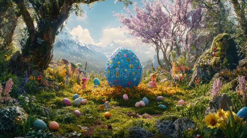 Discovering the Hidden Easter Egg in the Enchanted Forest on Easter Day ...