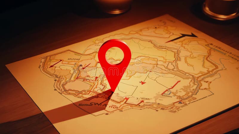 Discovering Hidden Treasures Using a Vintage Map and Compass at a Cozy ...