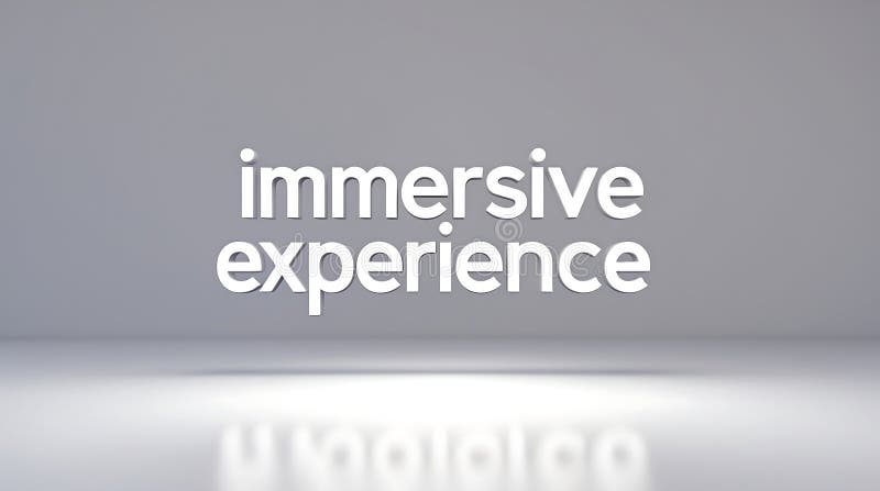 Discovering Immersive Experience through Modern Typography and Design ...