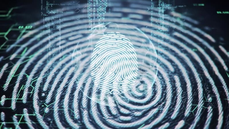 Discovering the Importance of Fingerprint Technology in Modern Security Systems Stock Video ...