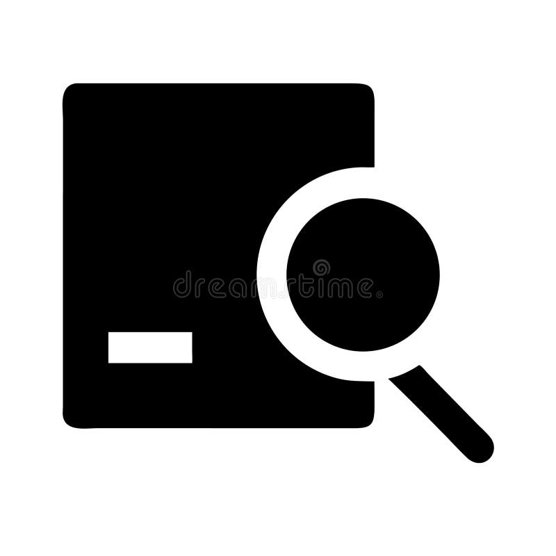 Discovering Insights: Data Exploration with a Magnifying Glass Stock Vector - Illustration of ...