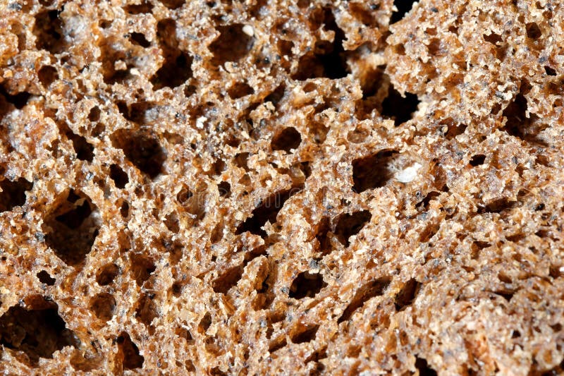 Discovering the Intricate Texture of Fresh Artisan Bread Up Close Stock ...