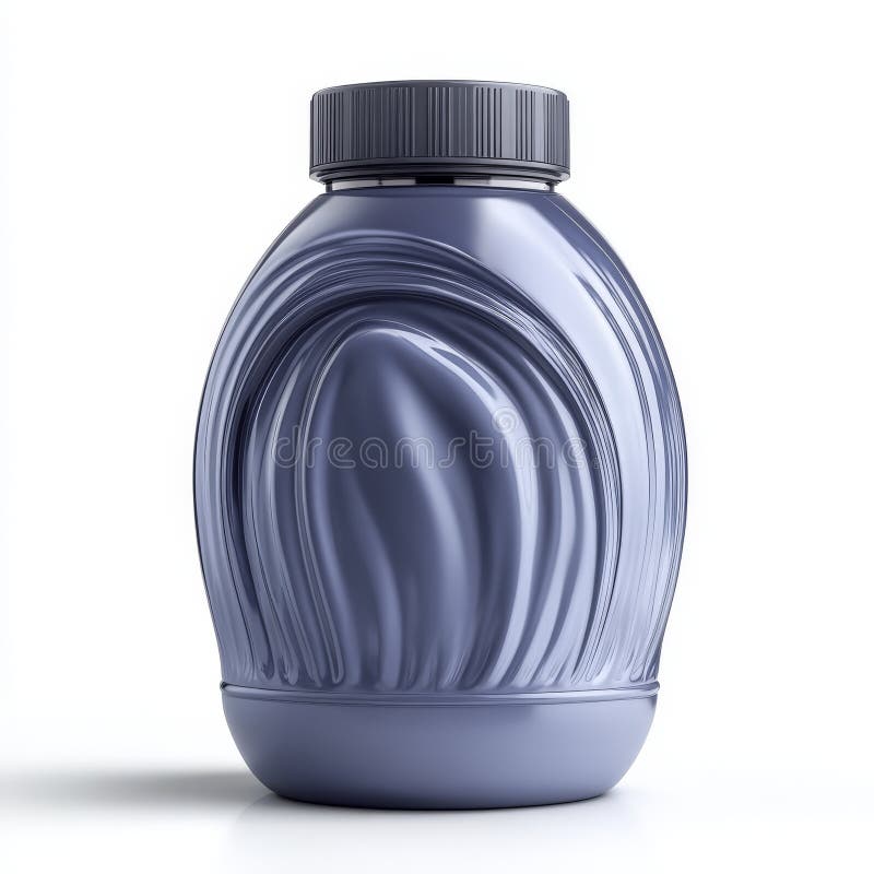 Discovering a Sleek Blue Container Designed for Storing Liquid Products ...