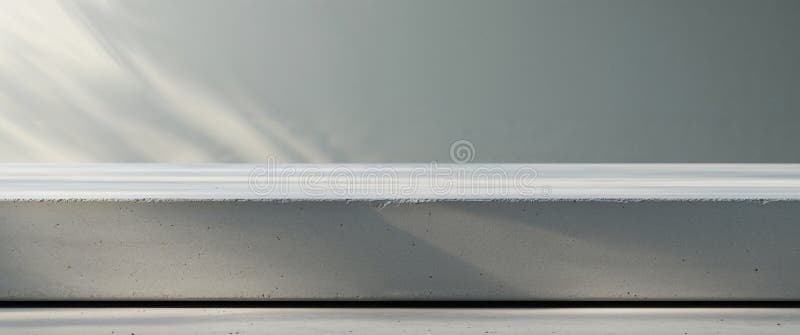 Discovering the Subtleties of Smooth Light Gray Concrete in a Tranquil ...