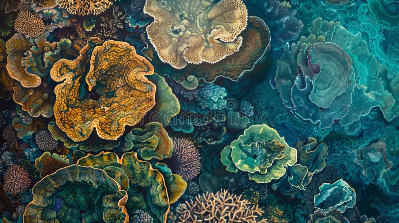 Discovering the Vibrancy of Coral Reefs Unveiling Intricate Patterns ...