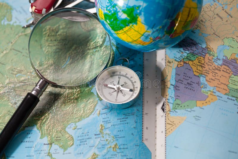 Exploration and discovery stock photo. Image of manuscript - 13471170