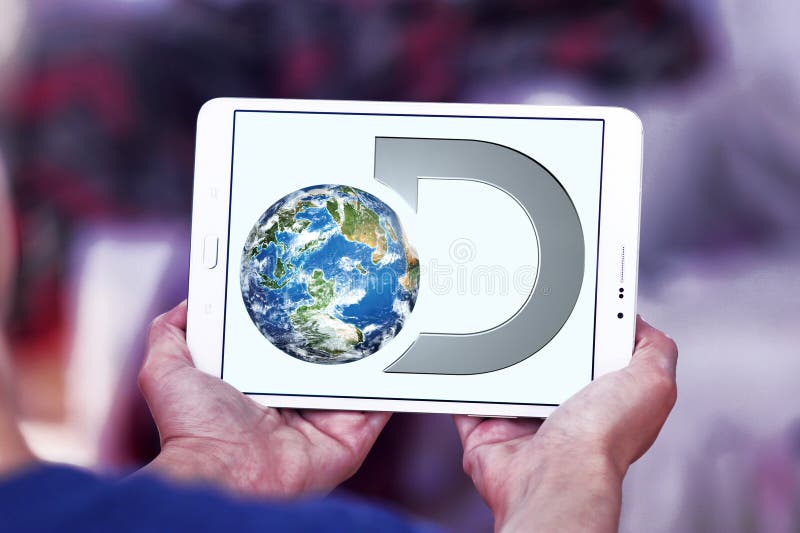 Discovery channel logo editorial stock photo. Image of channels - 95702258