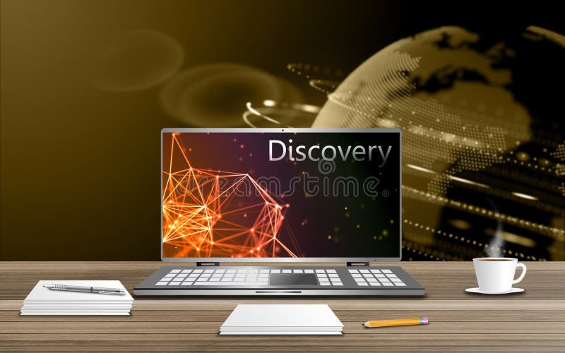 Discovery and study stock illustration. Illustration of arrow - 87490537