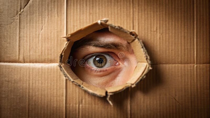 Discreet Observation Exploring the Concept of a Cardboard Spyhole for ...