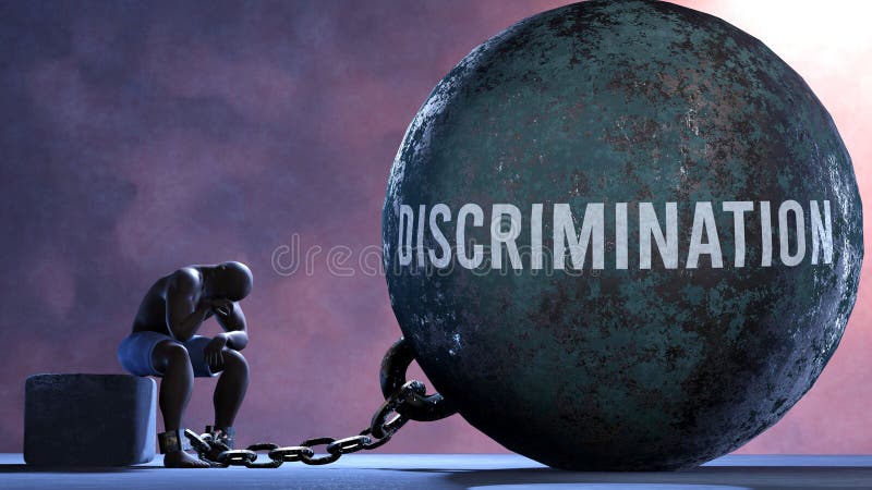 Discrimination that Limits Life Stock Photo - Image of control, help ...