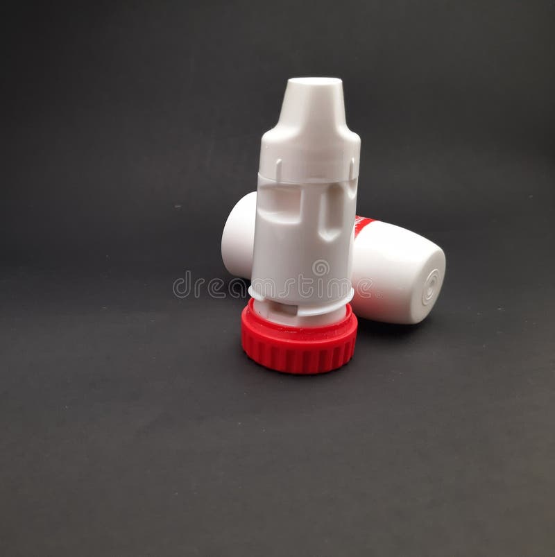 Discus for Asthma White and Red Bottles Stock Photo - Image of asthma ...