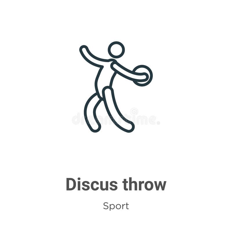 Discus Throw Vector Stock Illustrations – 280 Discus Throw Vector Stock ...