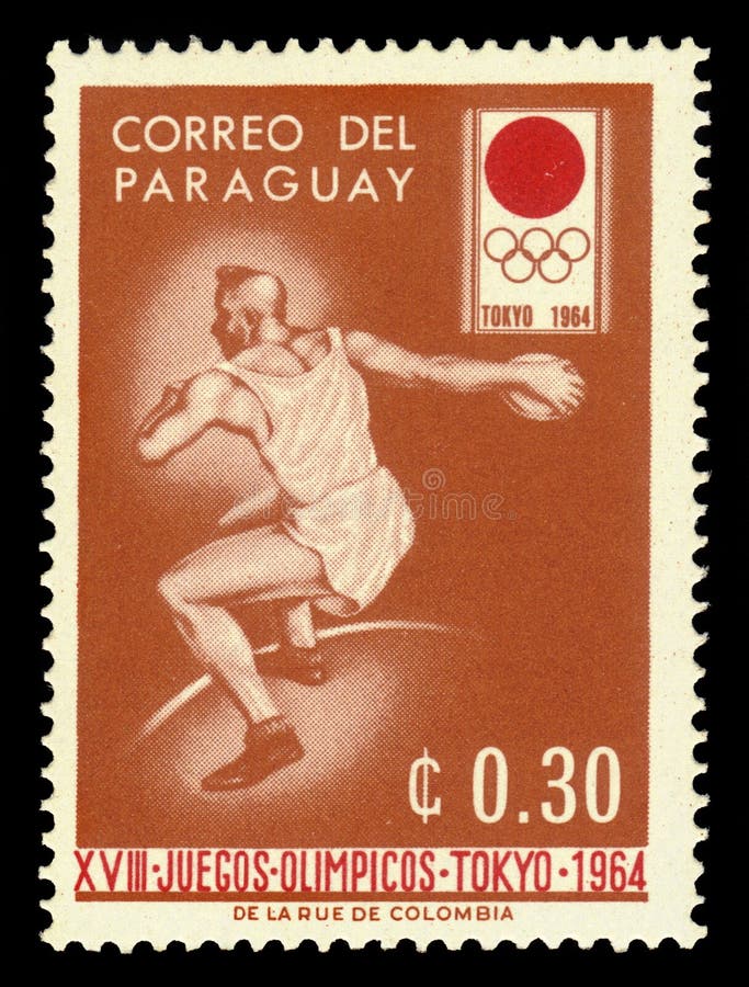 Discus-throwing, Summer Olympic Games 1964 - Tokyo Editorial Stock ...