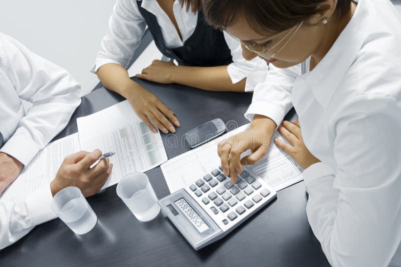 Discuss stock image. Image of discussing, colleagues - 11236291