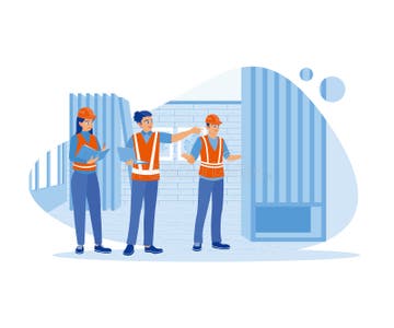 Briefing Construction Stock Illustrations – 146 Briefing Construction ...