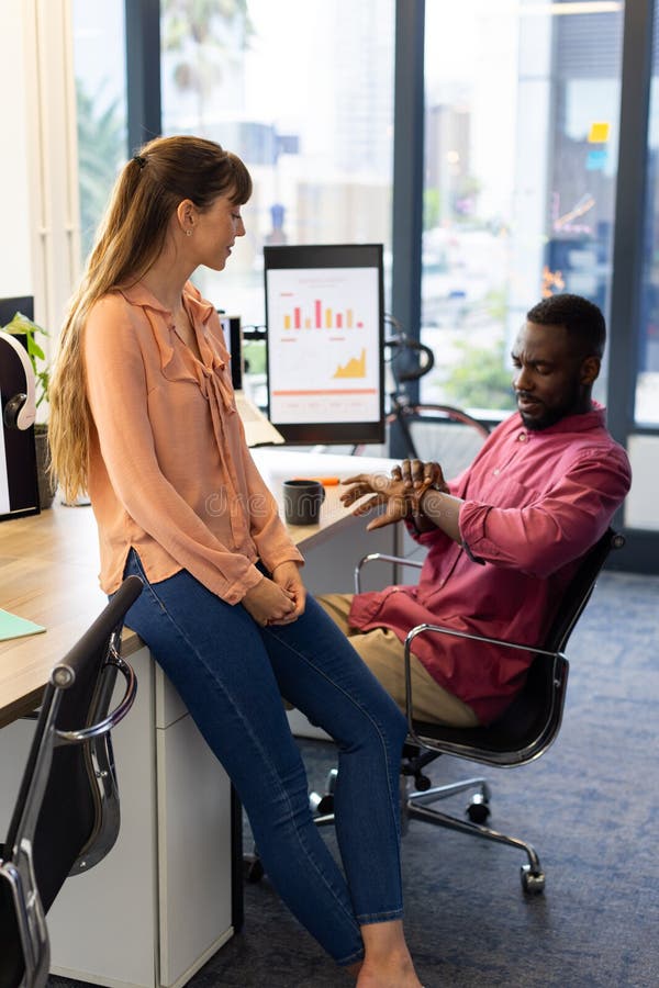 Discussing the Project Ideas. Successful Team are Working Together in ...