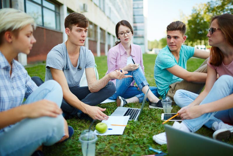 Discussing task stock photo. Image of knowledge, handsome - 76893828