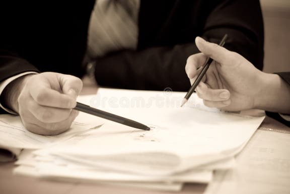 Discussion stock image. Image of team, caucasian, sepia - 12611119