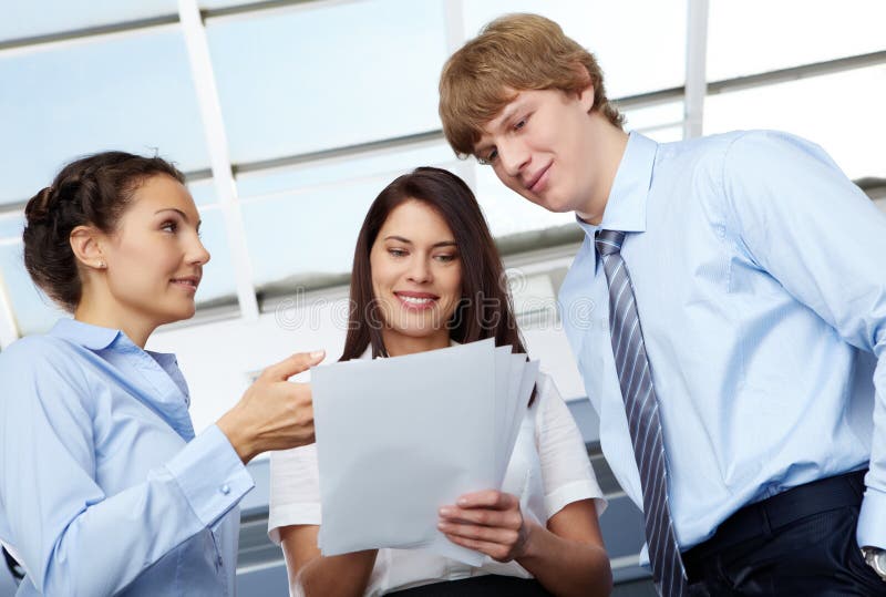 Discussion stock photo. Image of business, businesspeople - 19123678