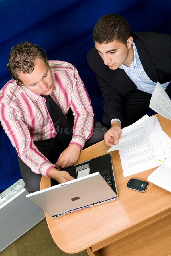 Business discussion stock photo. Image of helpful, disappointment - 1547928