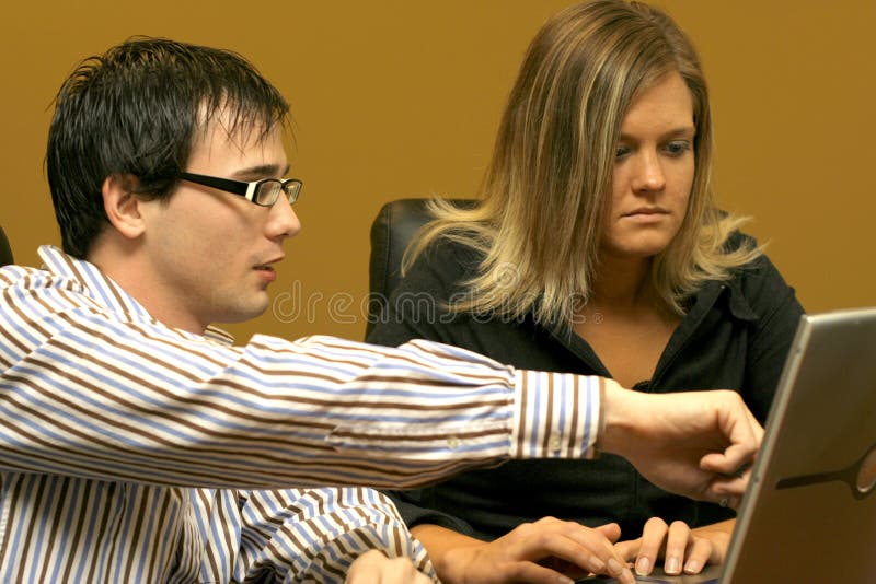 Discussion stock image. Image of shirt, laptop, white, women - 412995