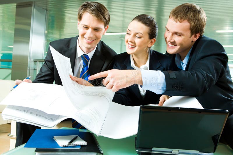 Co-worker Listening To Supervisor Explain Work Stock Photo - Image of ...